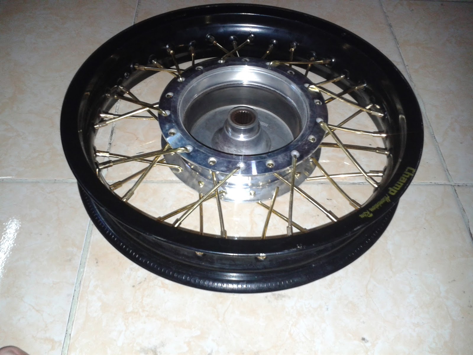 Velg Rossi Black ring 14 buat vario | Velg Motor Murah