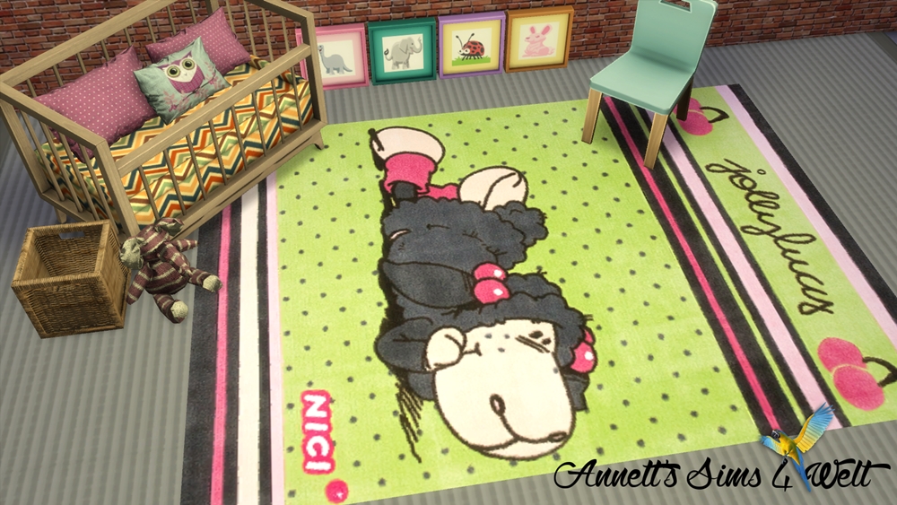 Annett's Sims 4 Welt: Mega Pack - 30 Kids Rugs