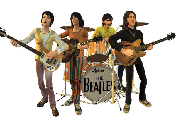 A arte do Video-Game: The Beatles Rock Band