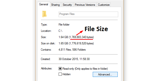 Manoj's Blog: File Sizes
