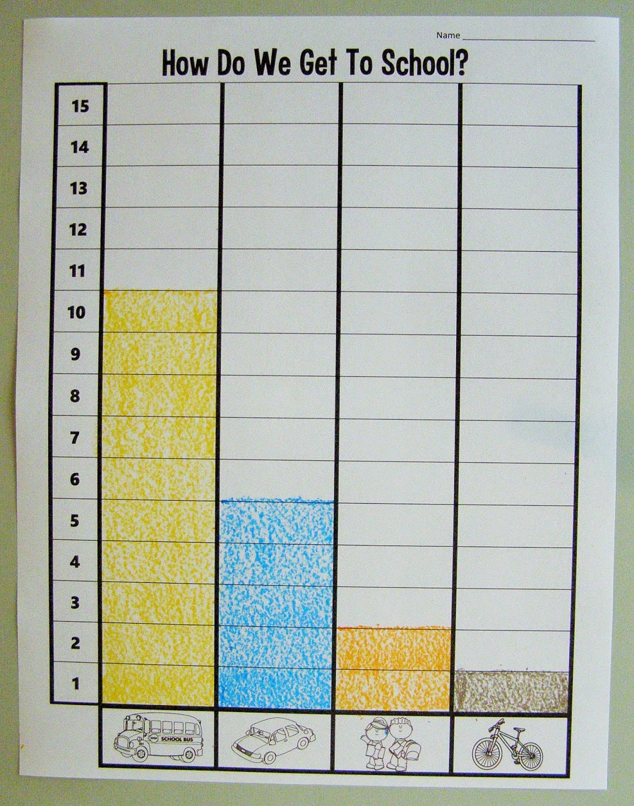 Back to School Freebie for the First Week of School | Mrs. Gilchrist's ...