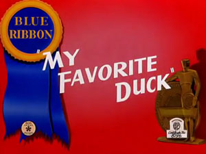 Cartoon-Vergleich: MY FAVORITE DUCK