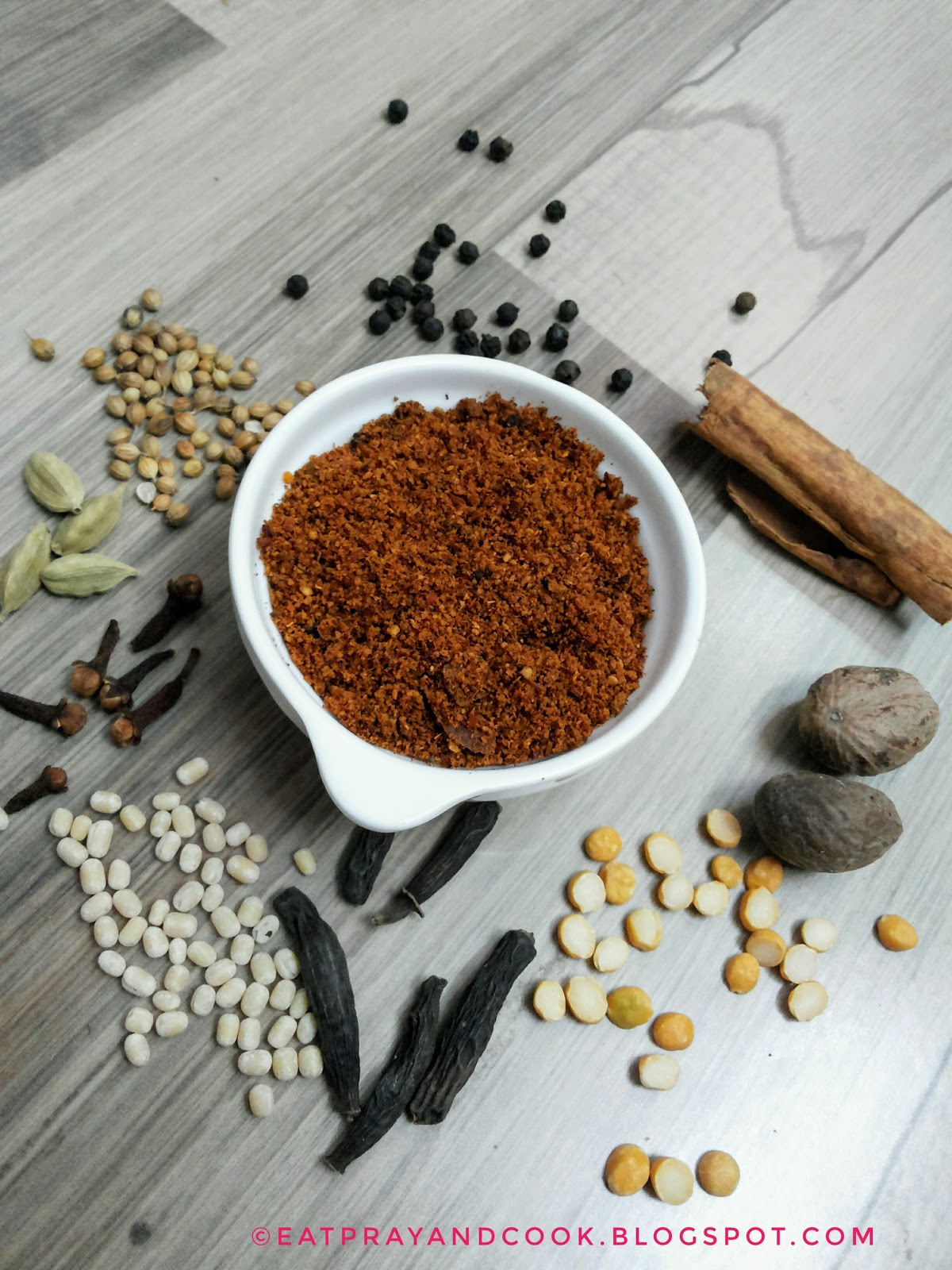 Eat Pray and Cook: Bisi Bele Bhath Spice Powder