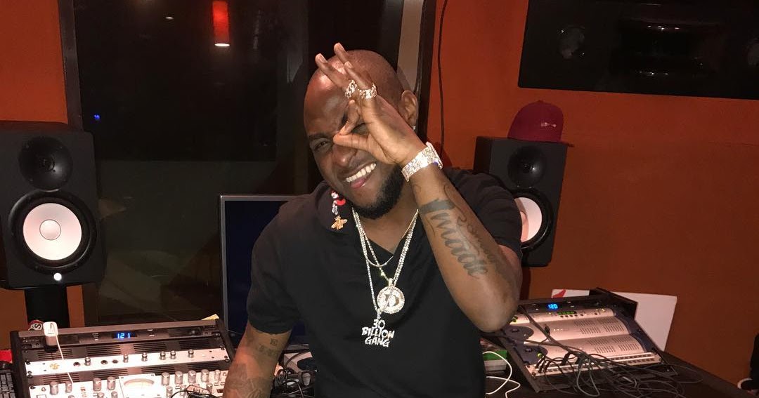 davido shares a studio pictures from atlanta