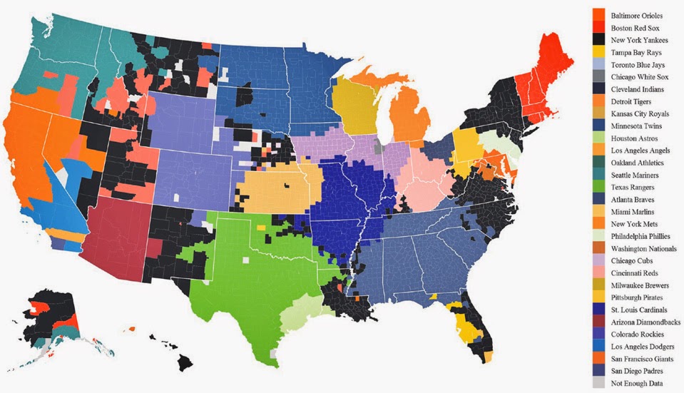 Yellow Dog Patrol: Baseball Loyalty by Geography