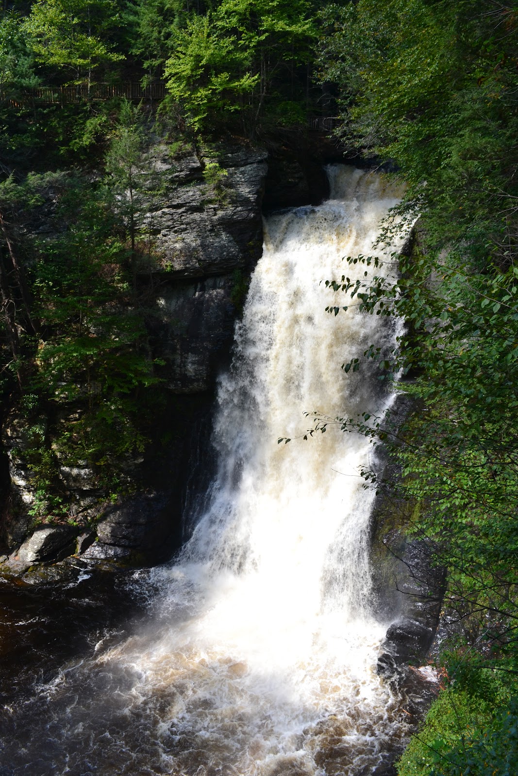 Nanda & Nathan The Travellers: Bushkill Falls -- The Niagara of ...