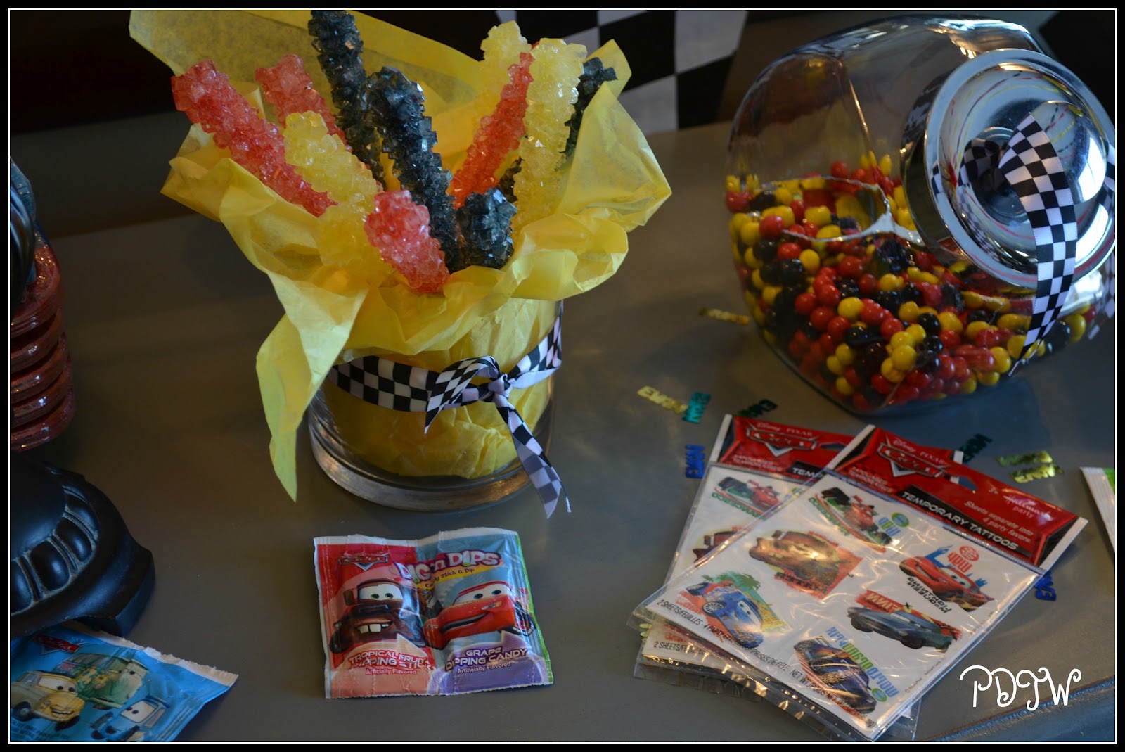 Pampered Daughter Thrifty Wife: Evan's 2nd Birthday Party - Cars 2 Theme