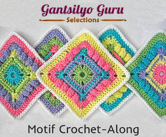 Gantsilyo Guru: Motif Crochet-Along With Red Heart Baby Sheen Yarn!