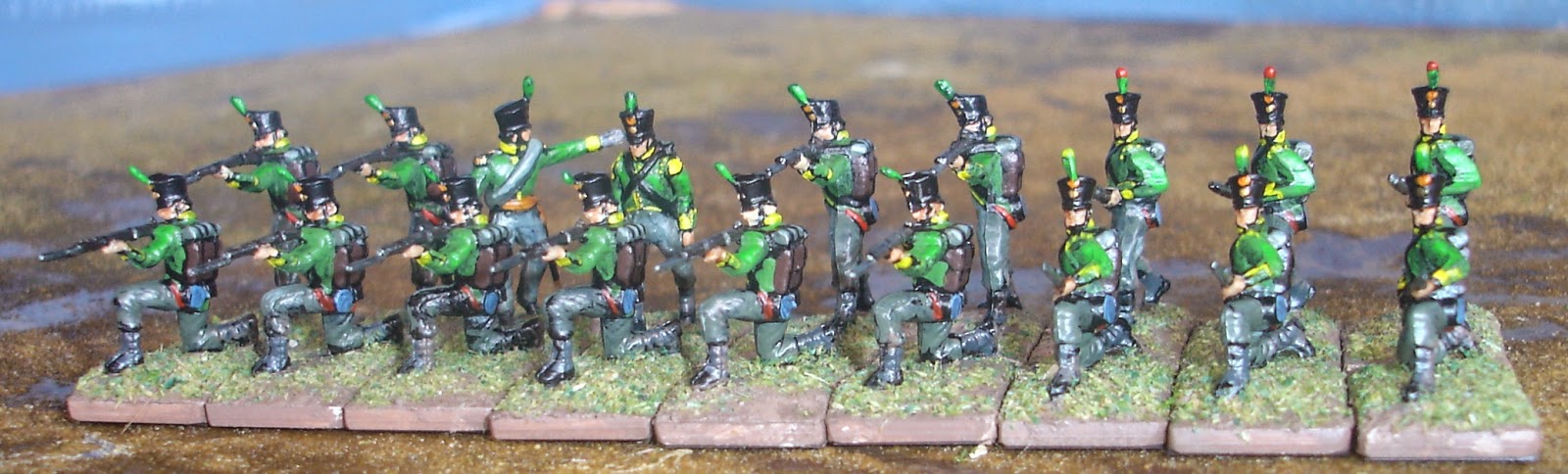 One Sided Miniature Wargaming Discourse: Waterloo Dutch 27th Jagers