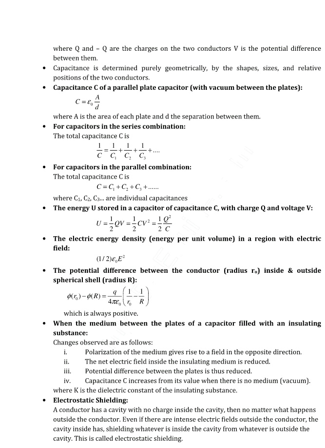 STUDENT's ZONE: PHYSICS QUICK REVISION NOTES- electrostatic potential ...