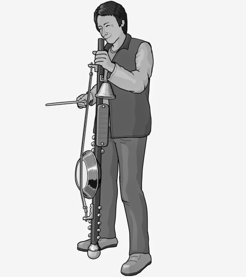 World musical instruments: Jingling johnny