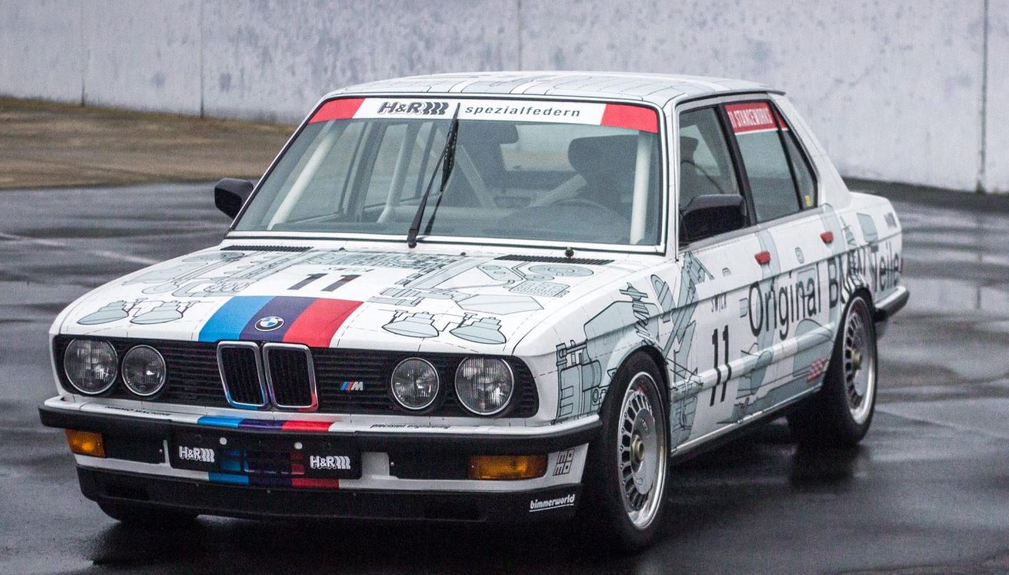 Just A Car Guy: Cool artwork BMW on Petrolicious today, the "Parts Car ...