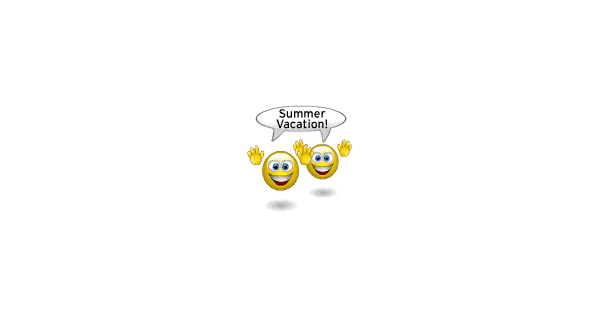 Summer Vacation Smileys | Symbols & Emoticons