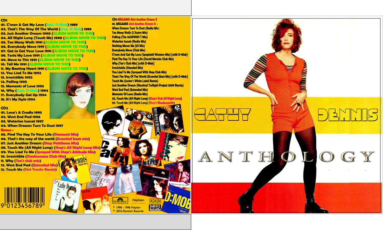 MUSICOLLECTION: CATHY DENNIS - Anthology - 2016