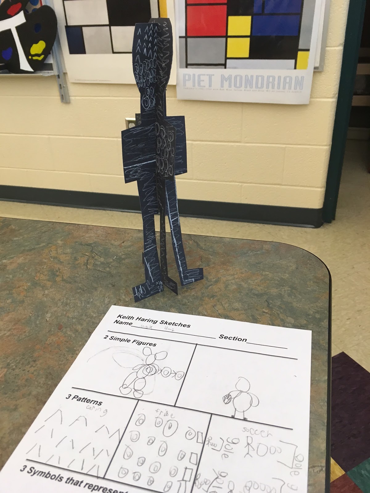 LititzElArt: Fourth Grade - Keith Haring Sculptures