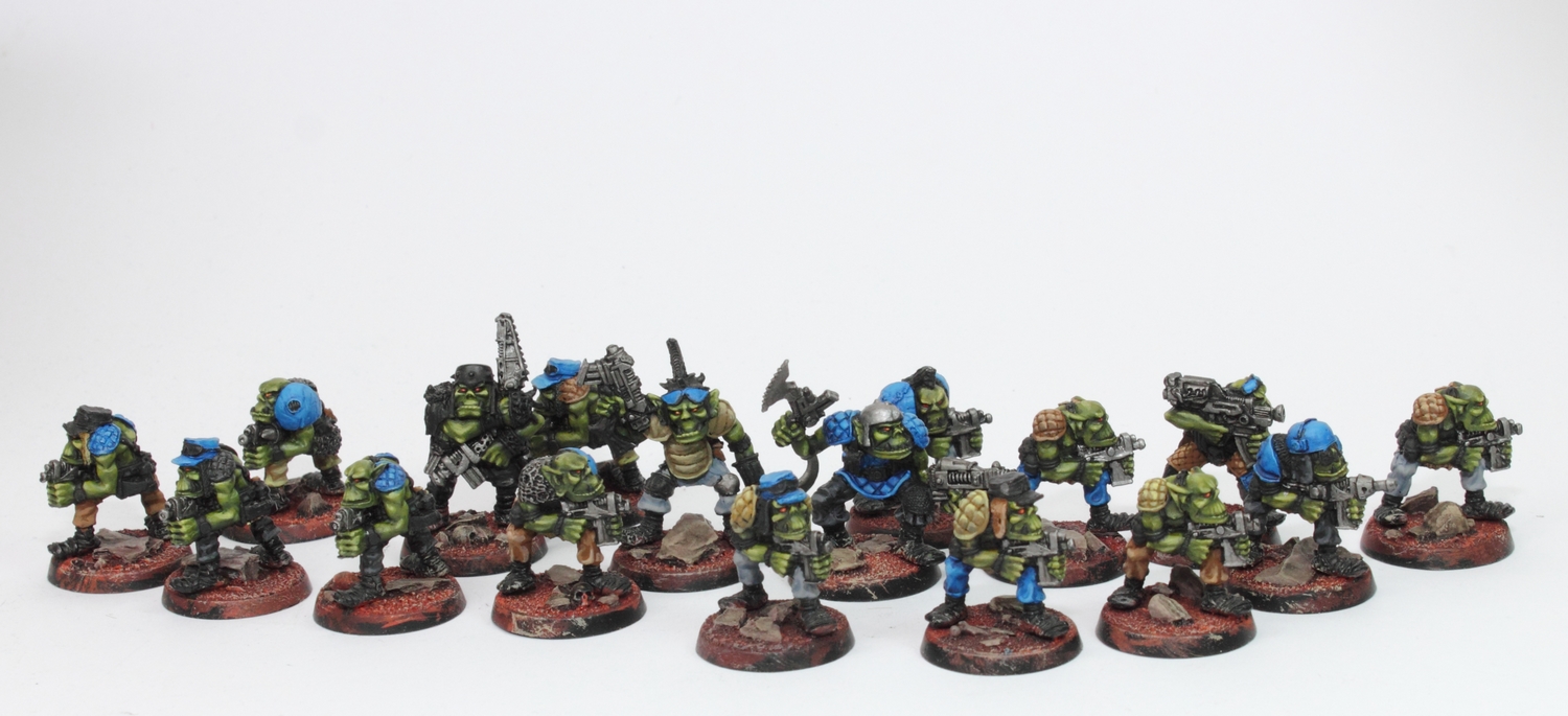 Battle Brush Studios: WIP: Space Ork Raiders