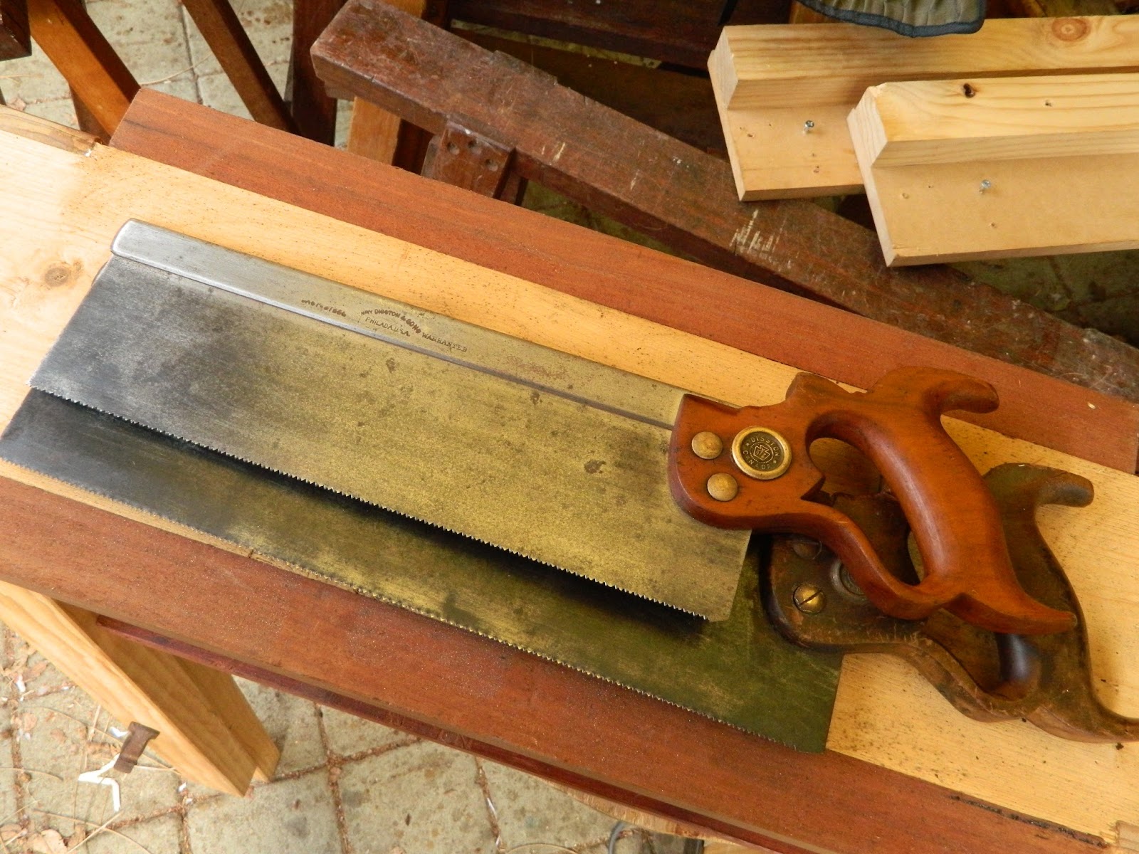 The Joy of Wood: Saw sharpening... a balance between rake, fleam, and set.