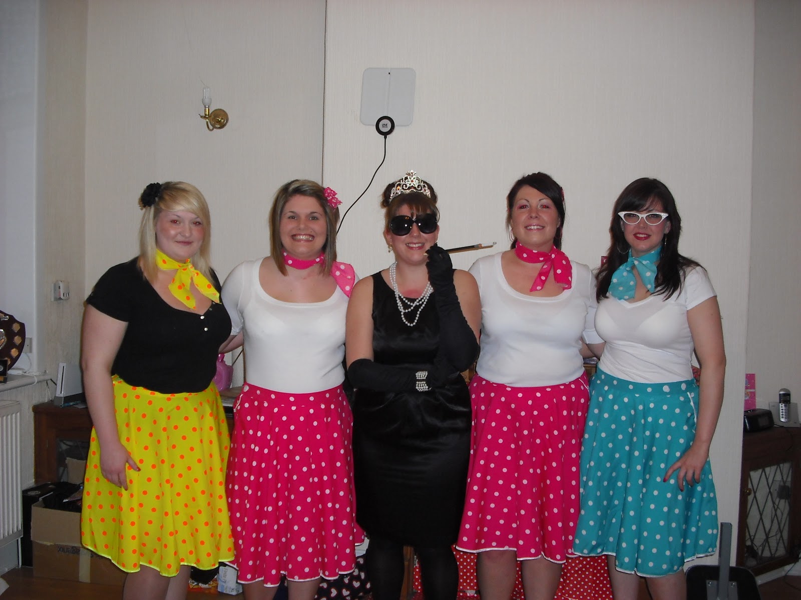 Away With The Clouds...: Weekend Fancy Dress - Grease/1950s!