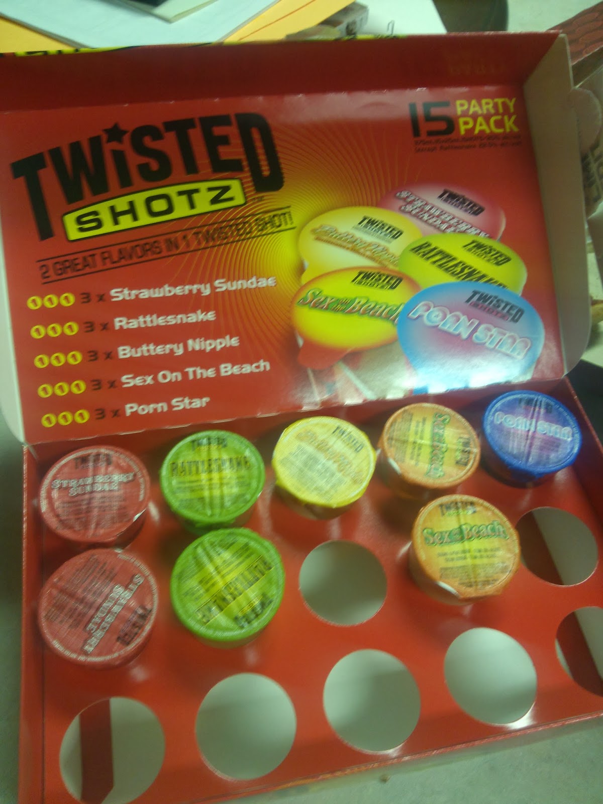 A Lucky Ladybug: Twisted Shotz Review