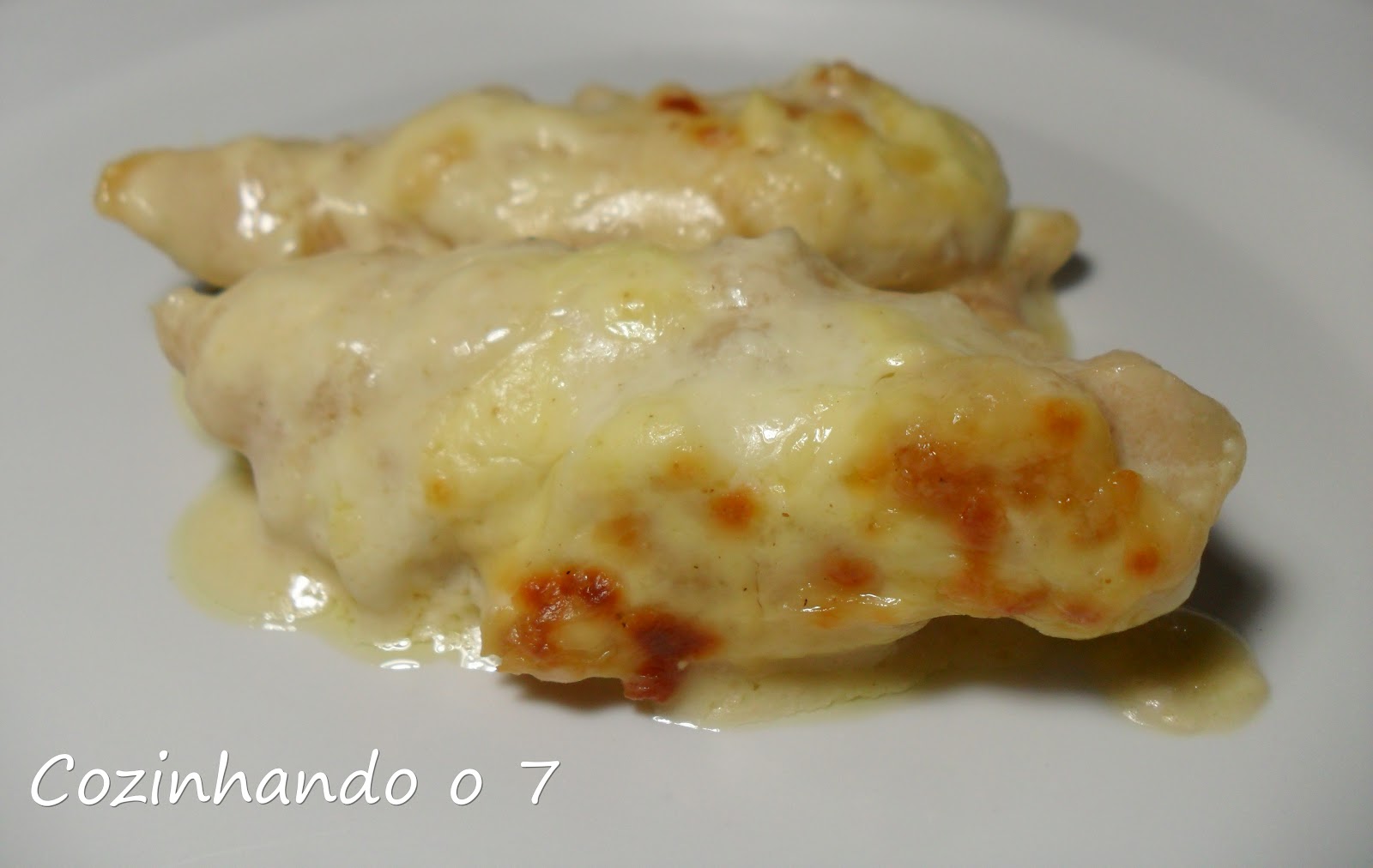Filé de Frango Gratinado | Cozinhando o 7
