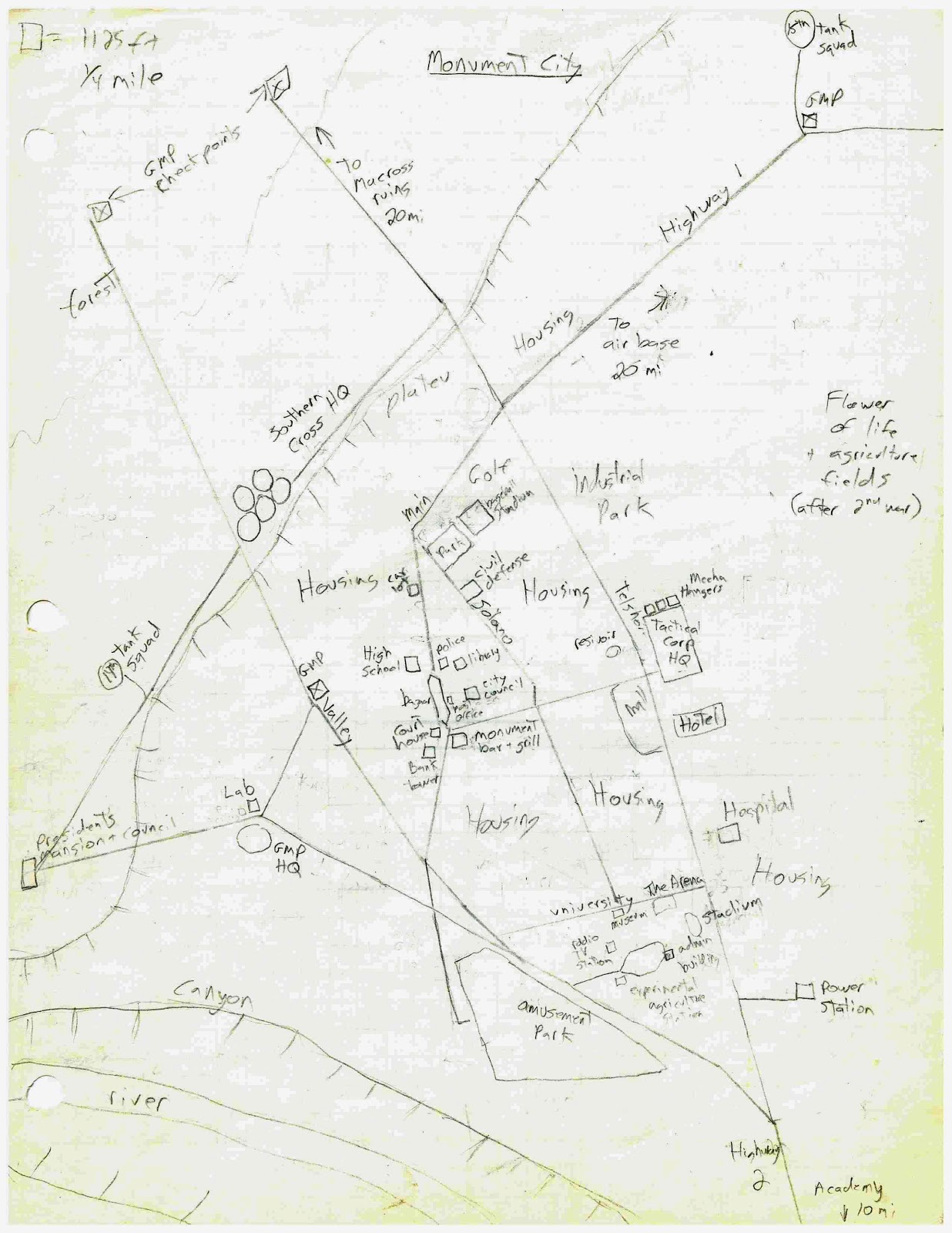 Just Denial and Hysteria: Artifacts: Robotech Maps