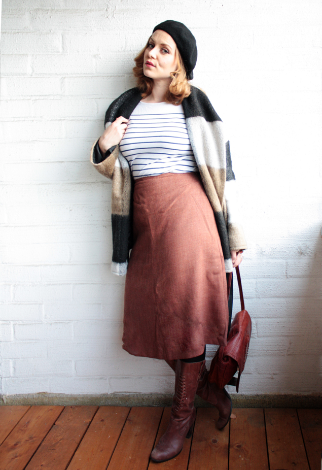 The Freelancer's Fashionblog: PLAID AND STRIPED