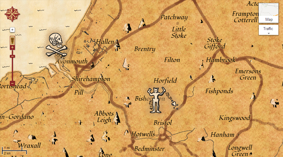 Google Treasure Map Landmark Hunting | K Bulsuk: Full Speed Ahead