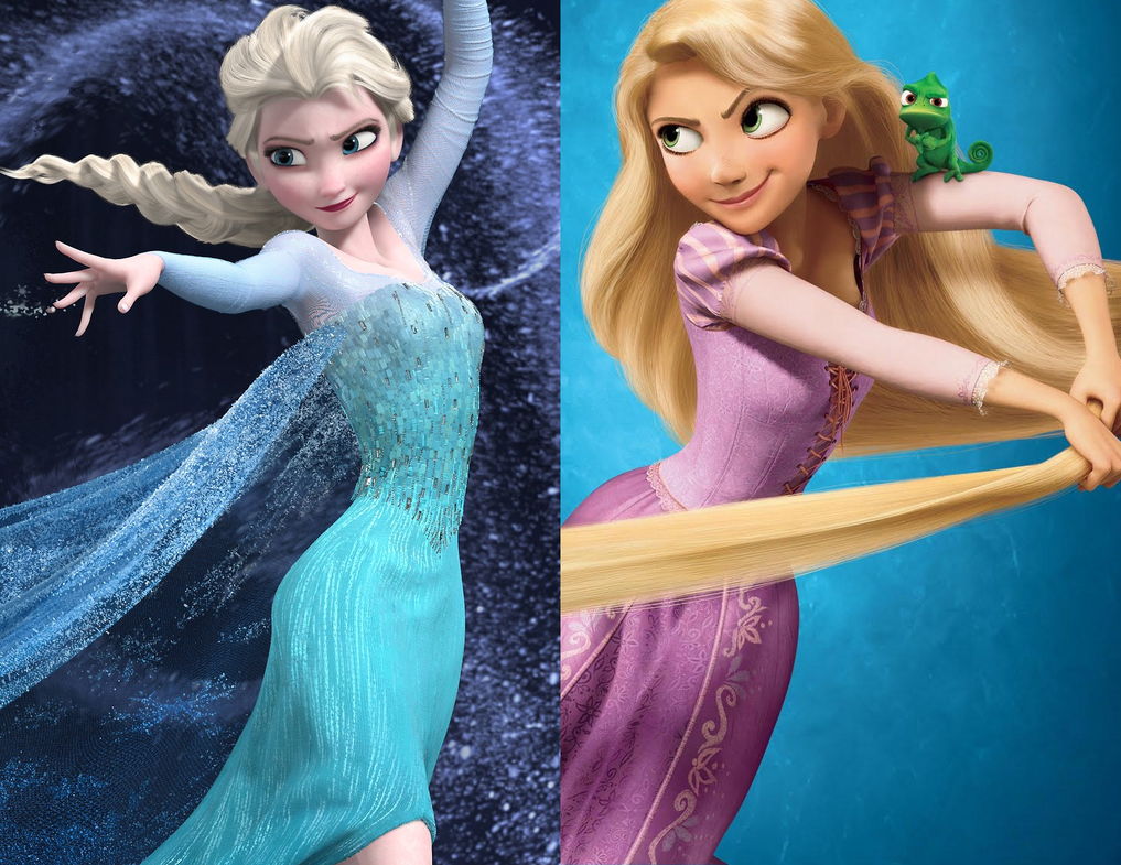 Pesona Rapunzel Tangled dan Elsa Frozen