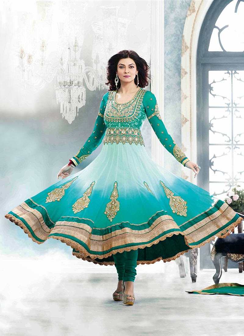 Bollywood Designers Anarkali Dresses 2013/Best Indian Wedding Wear ...