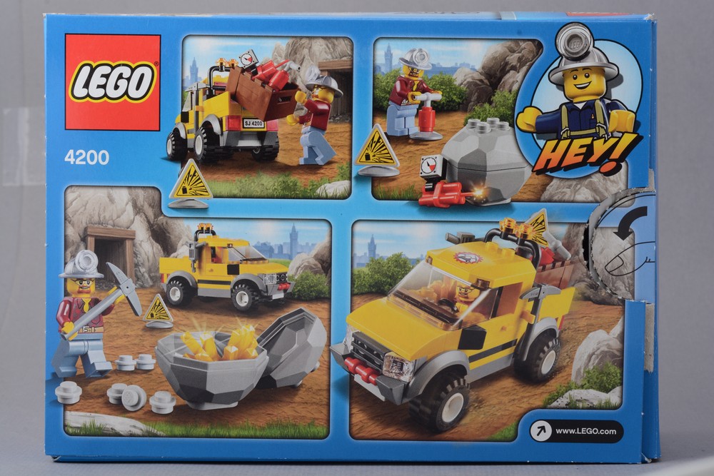 Lego 4200 Mining 4x4 四輪傳動採礦車 開箱報告 - 魯蛇實驗室