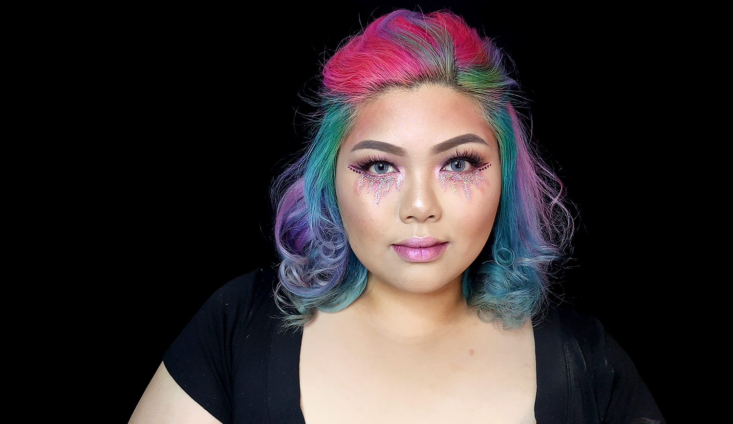 The Project Awesome: Glitter Tear Makeup Featuring FS Features and ...
