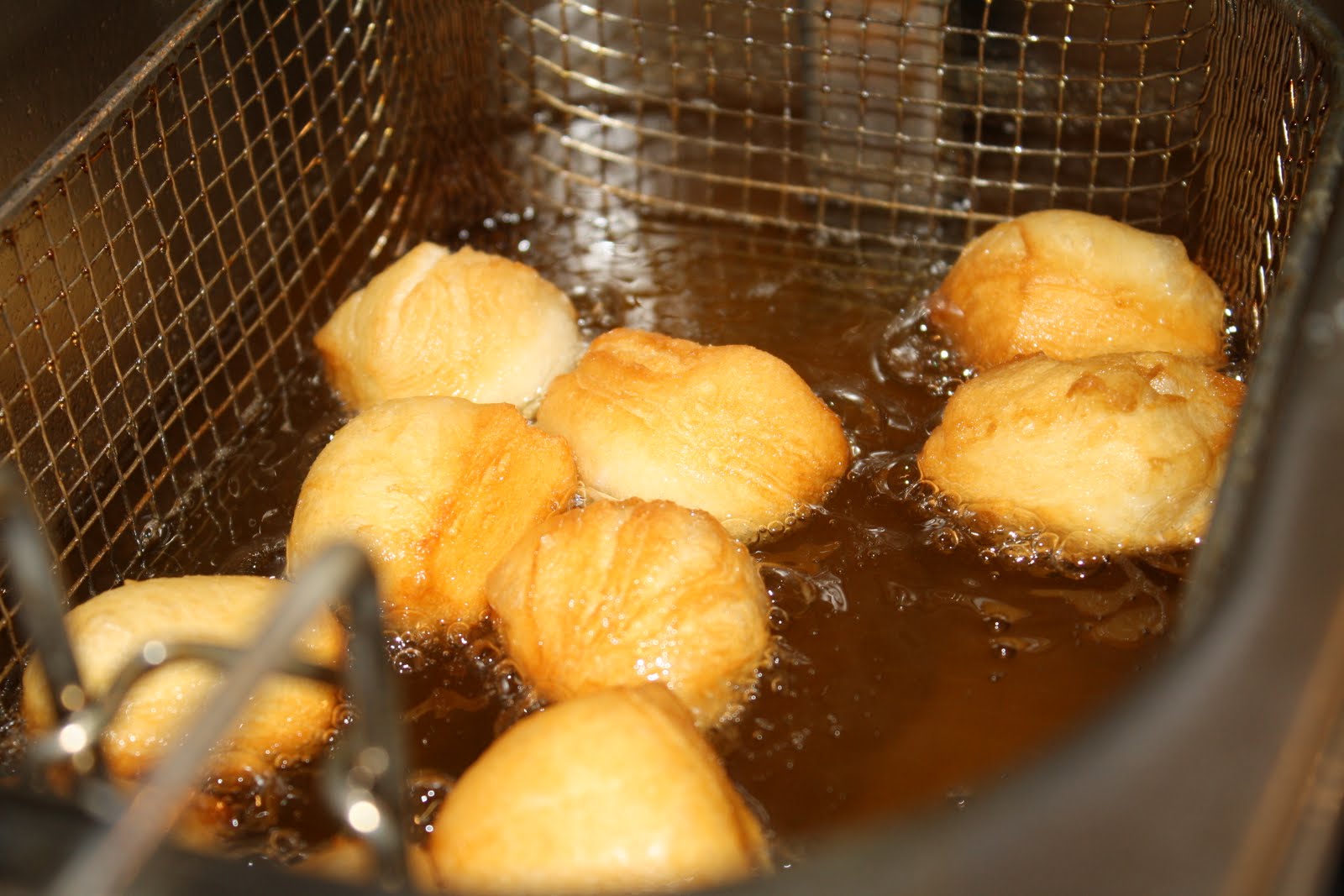 The Petite Parisian: Caramel Drizzle Beignets with Ice Cream