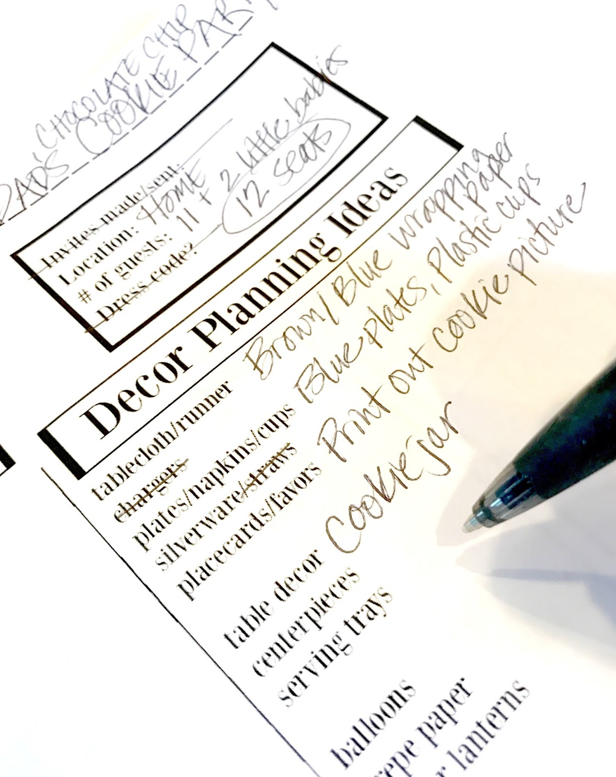 michelle paige blogs: Chocolate Chip Cookie Party