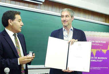 Noticiario Matemático: Jean Bertoin, miembro de la Academia Mexicana de ...