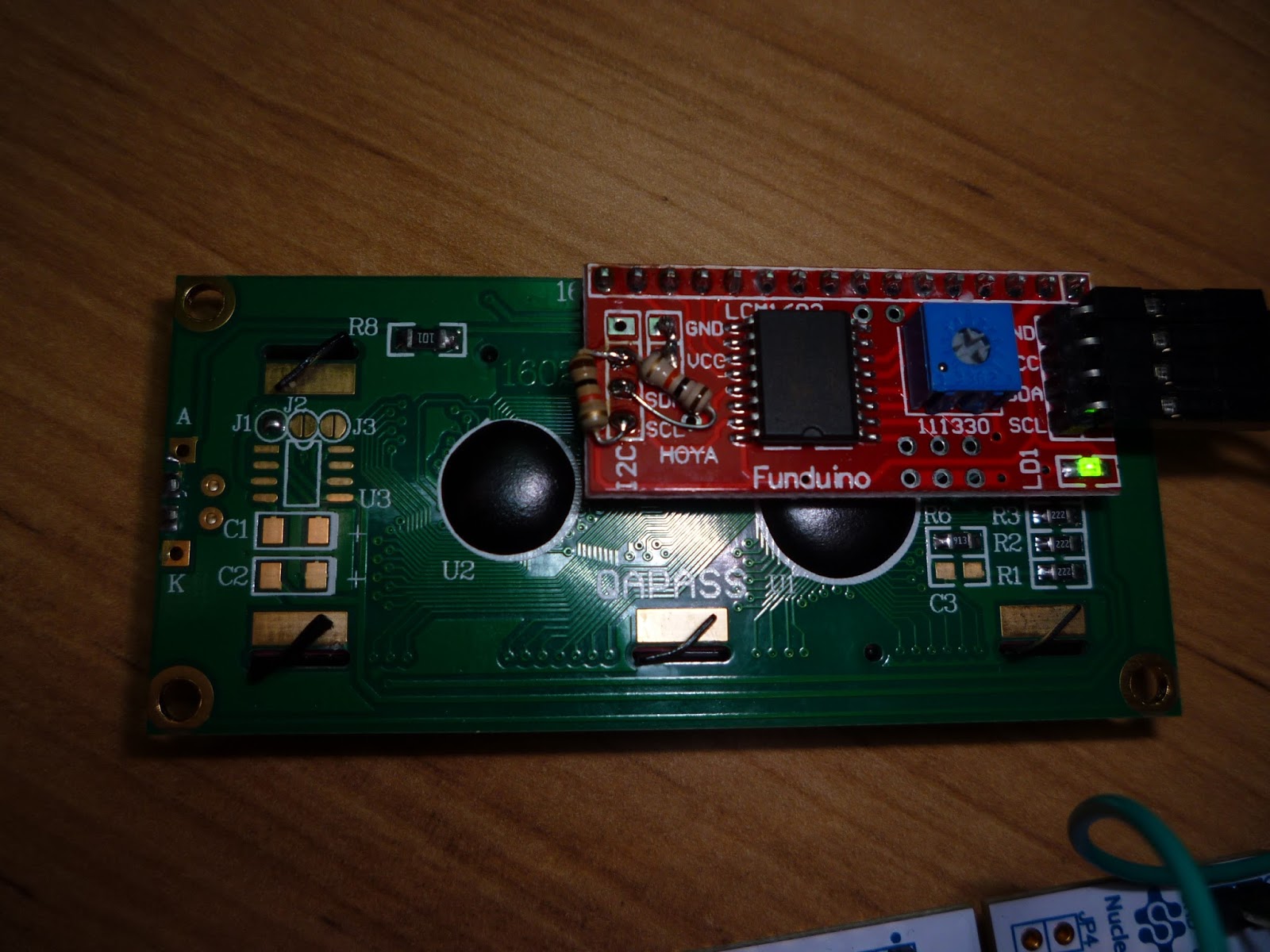Aviator Ahmet: ARM STM32F10x GCC: Connect a LCD backpack