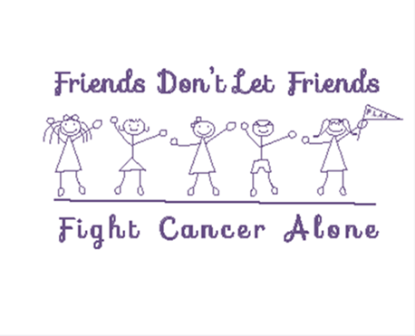 StewMama Says: Friends Don't Let Friends Fight Cancer Alone