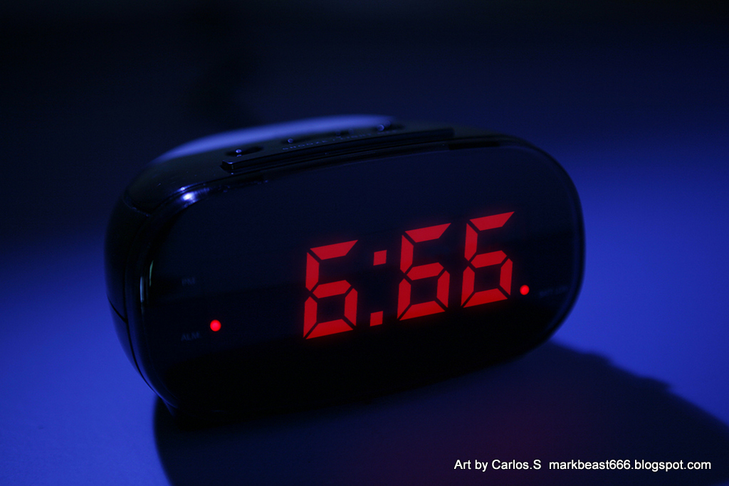 Mark of the Beast 666: 666 time clock mark of the beast