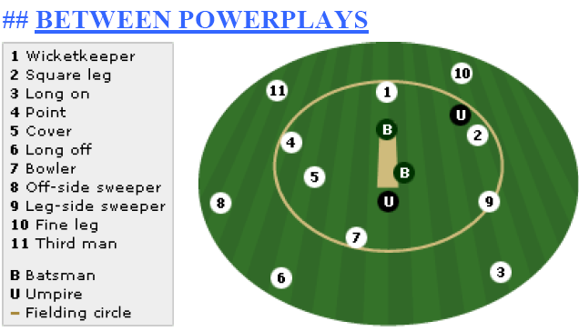 Cricket Tips and Tutorial - How to: Setting a One day fielding