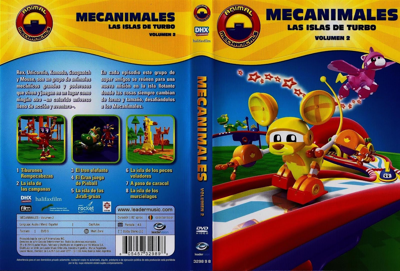 CATALOGO INFANTIL: Mecanimales - Las islas de turbo