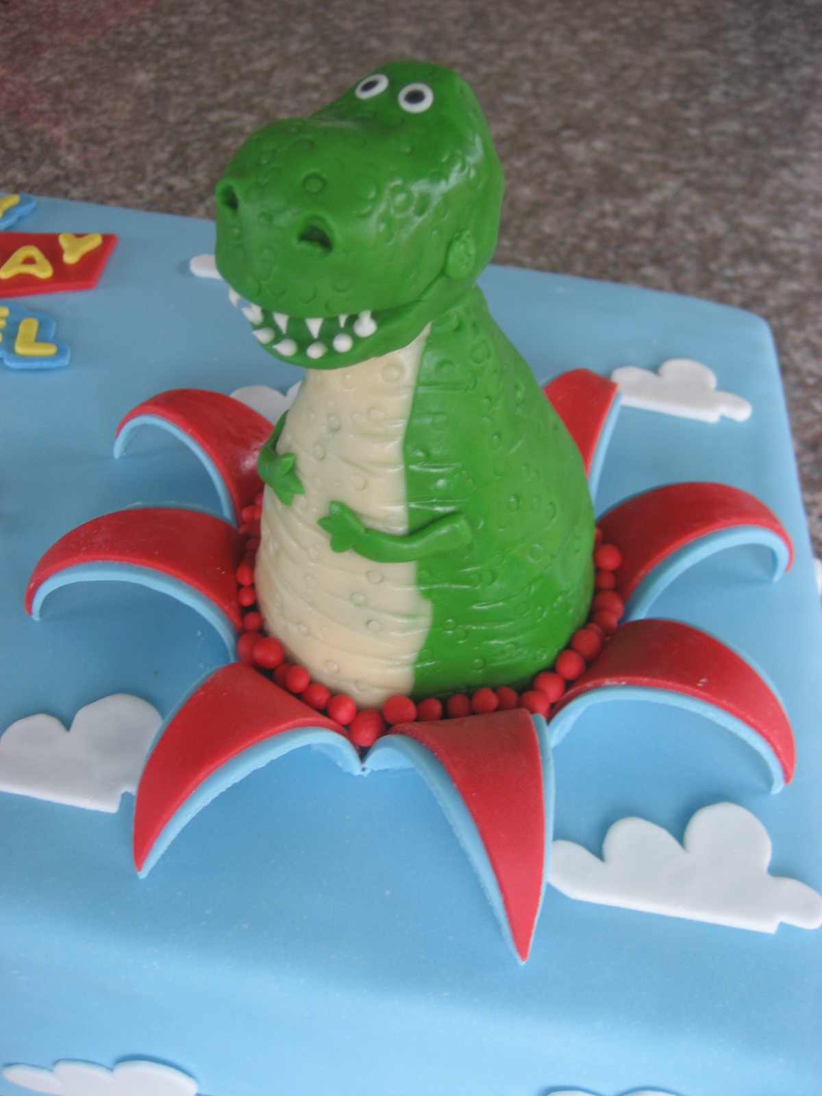 BeNi Cakes: Rex a saurus Toy Story Birthday Cake!