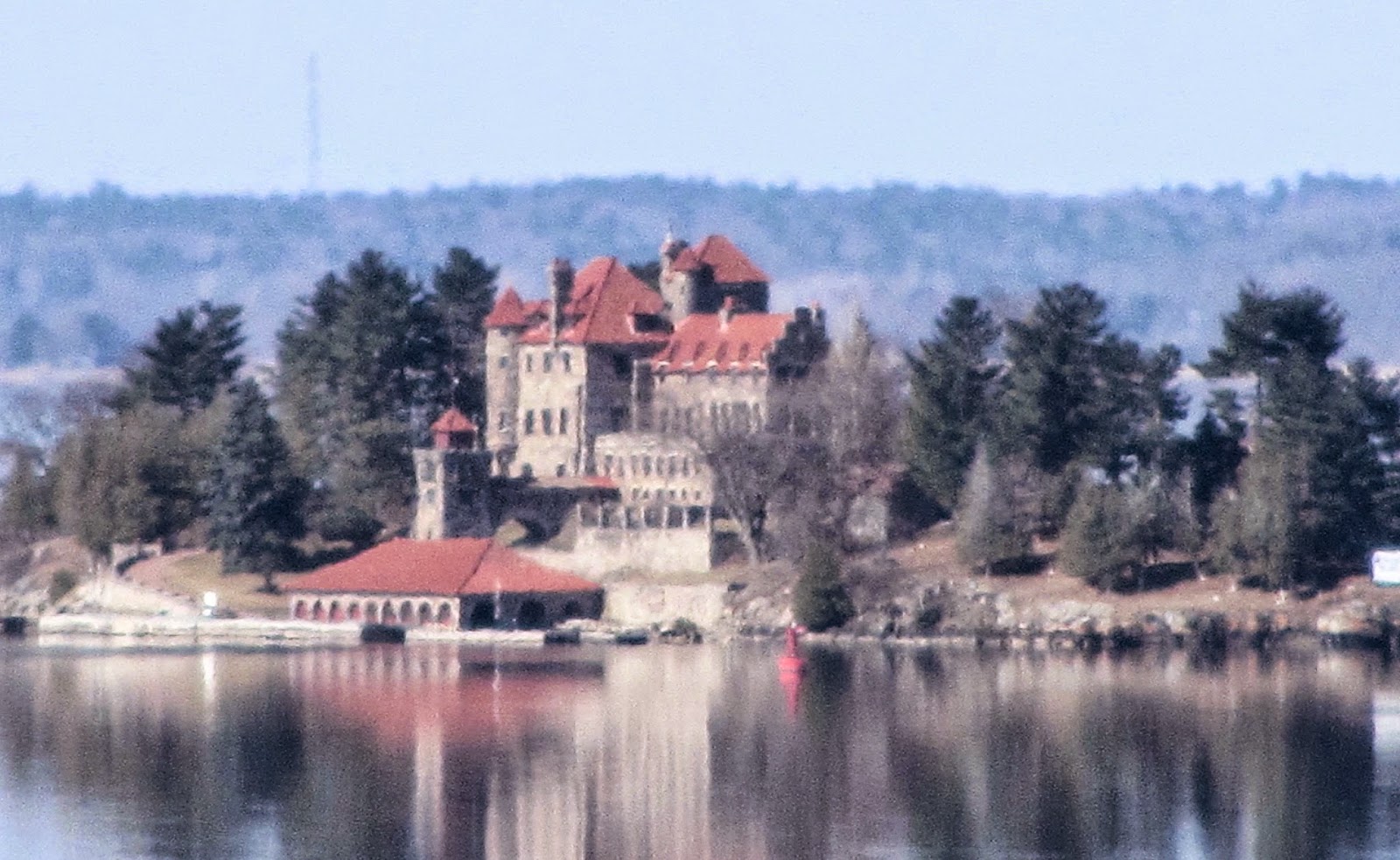 Singer Castle Blog & More: Springtime shots of Singer Castle on Dark Island