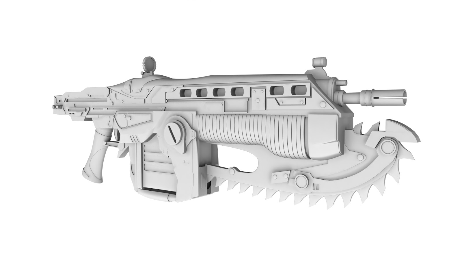 GAO - Game Art Organization: Lancer Assault Rifle