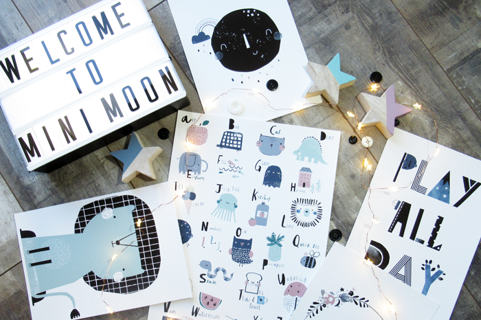 print & pattern: KIDS DESIGN - mini moon