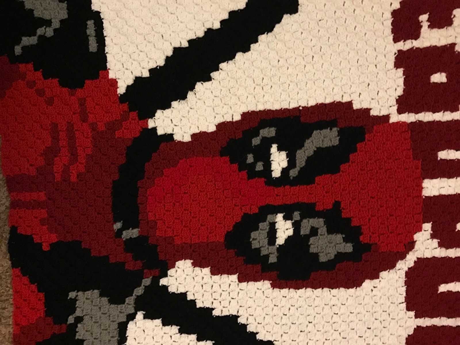 Courtney's Crafts: Deadpool Blanket