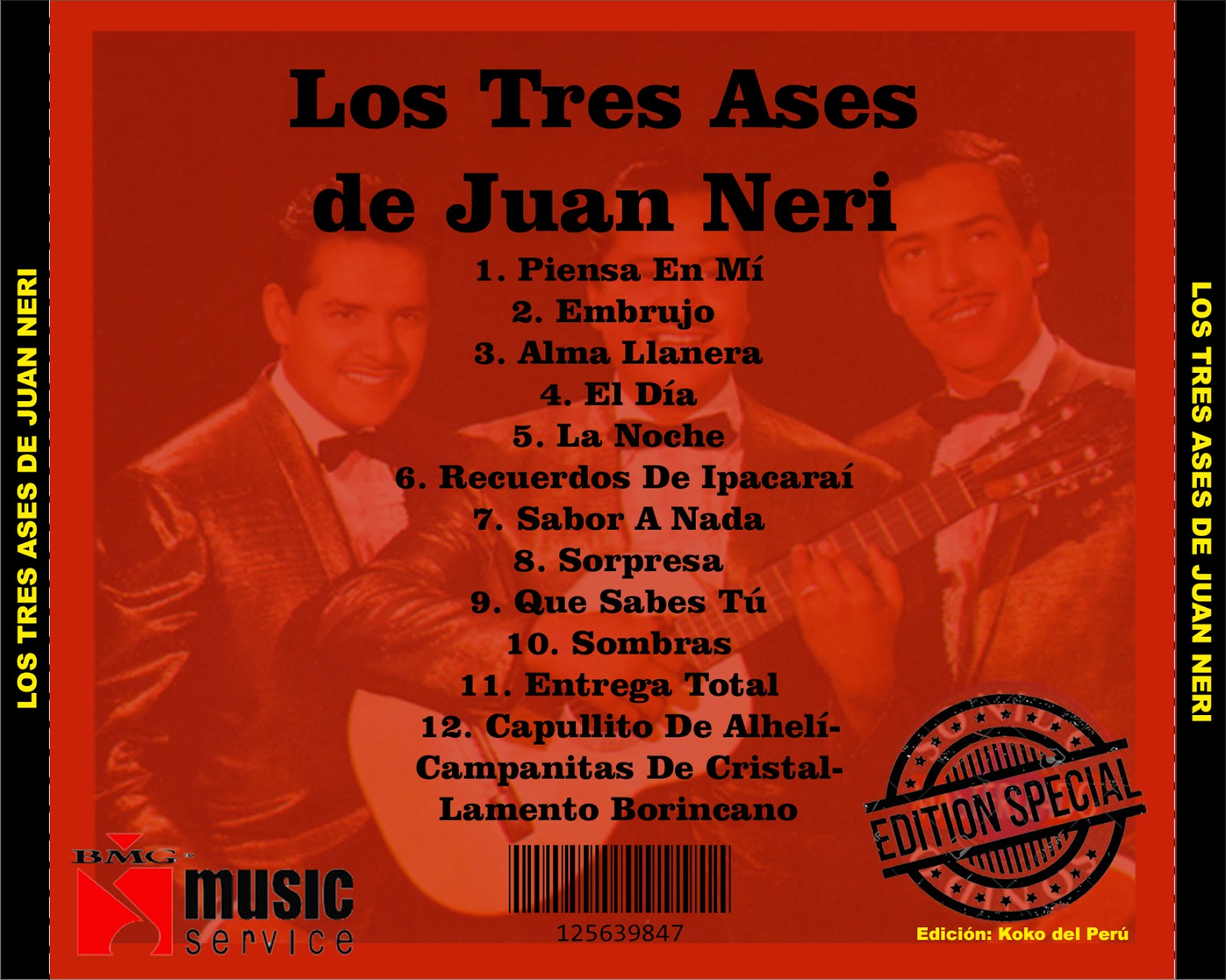 TRIO LOS PANCHOS Y SUS INVITADOS: LOS TRES ASES de Juan Neri
