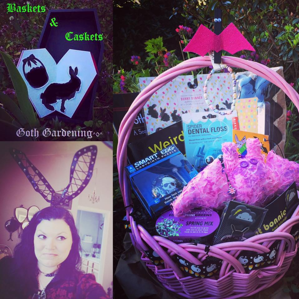 Goth Gardening ^o^: ...Baskets & Caskets- you really should enter this ...