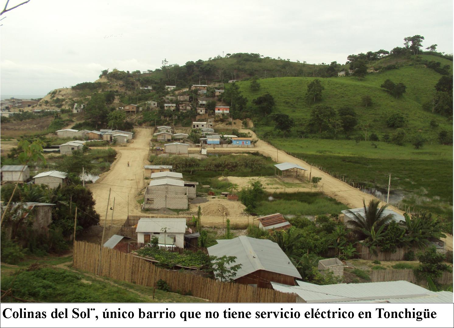 Tonchigüe al día: Dos años más para que Colinas del Sol tenga energía ...