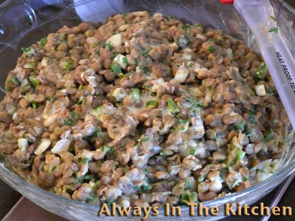Dawna in the Kitchen: Azifa - Ethiopian Lentil Salad