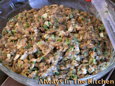 Dawna in the Kitchen: Azifa - Ethiopian Lentil Salad