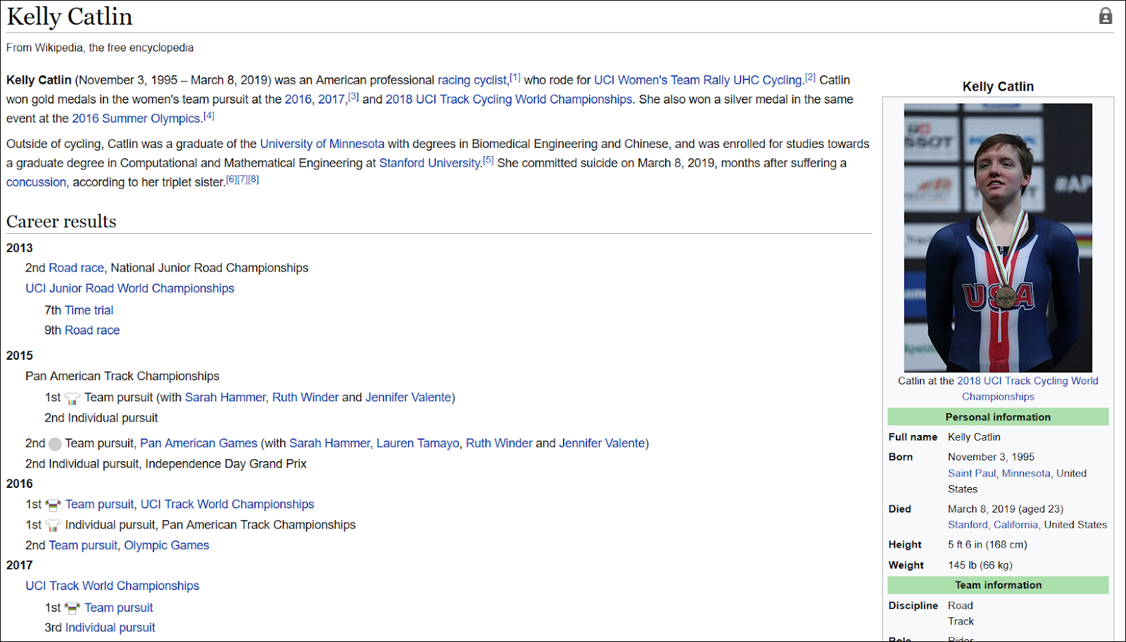 lift the veil from your eyes: 38 45 183 187 | Olympic cyclist Kelly ...